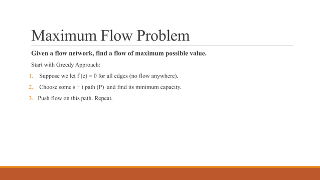 Network flows | PPTX