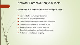 Network forensic | PPTX