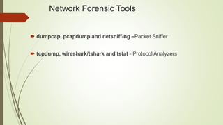 Network forensic | PPTX