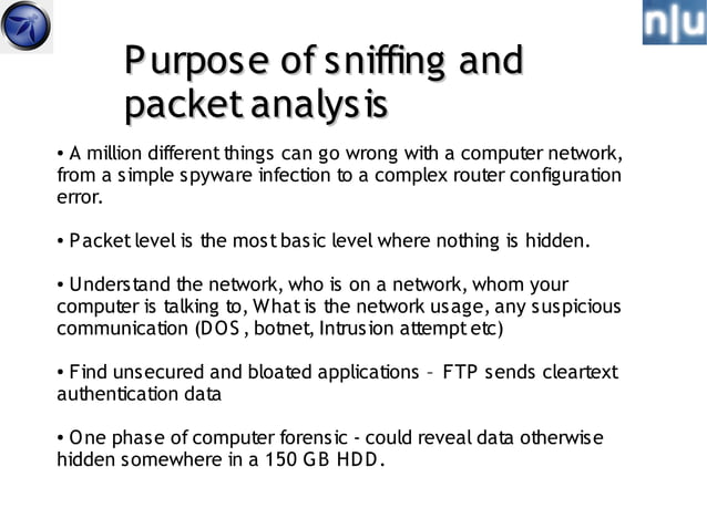 Network Forensic Packet Analysis Using Wireshark | PPT
