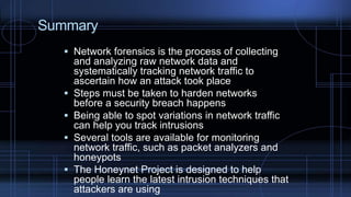 Network Forensics | PPTX