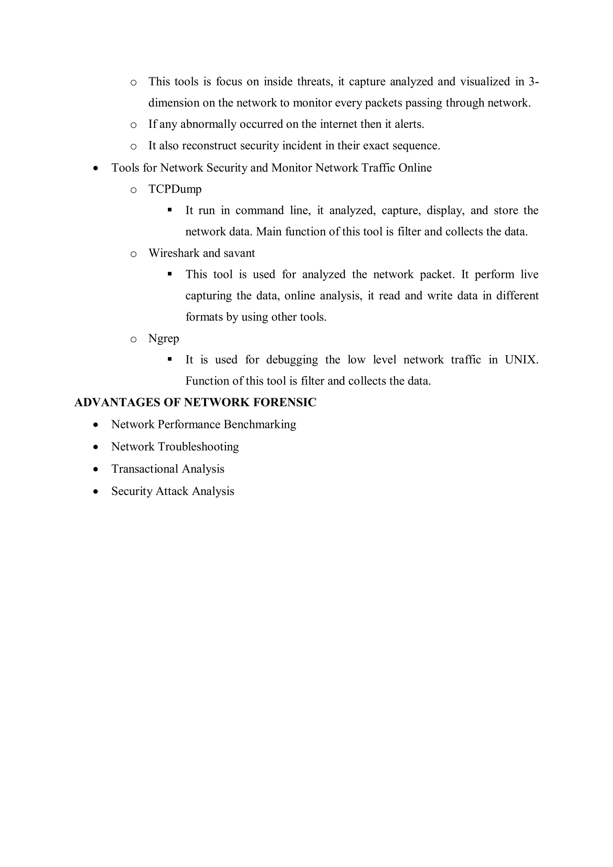 Network forensics | PDF