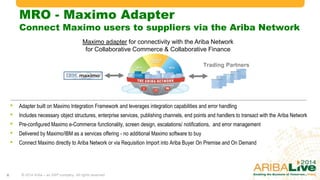 Network Growth Strategies: Getting More Out of Your Ariba Investment | PPT