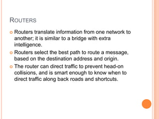 Network Hardware And Software | PPTX