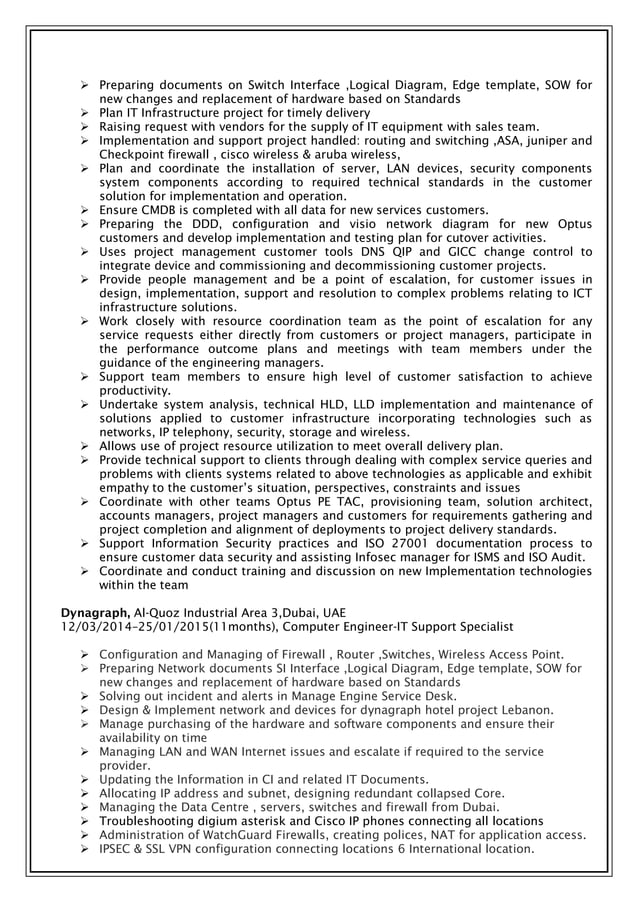 Network implementation engineer vishnu klm | PDF