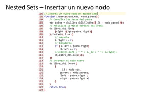 Networkin II Estructuras con MongoDB y Javascript | PPT