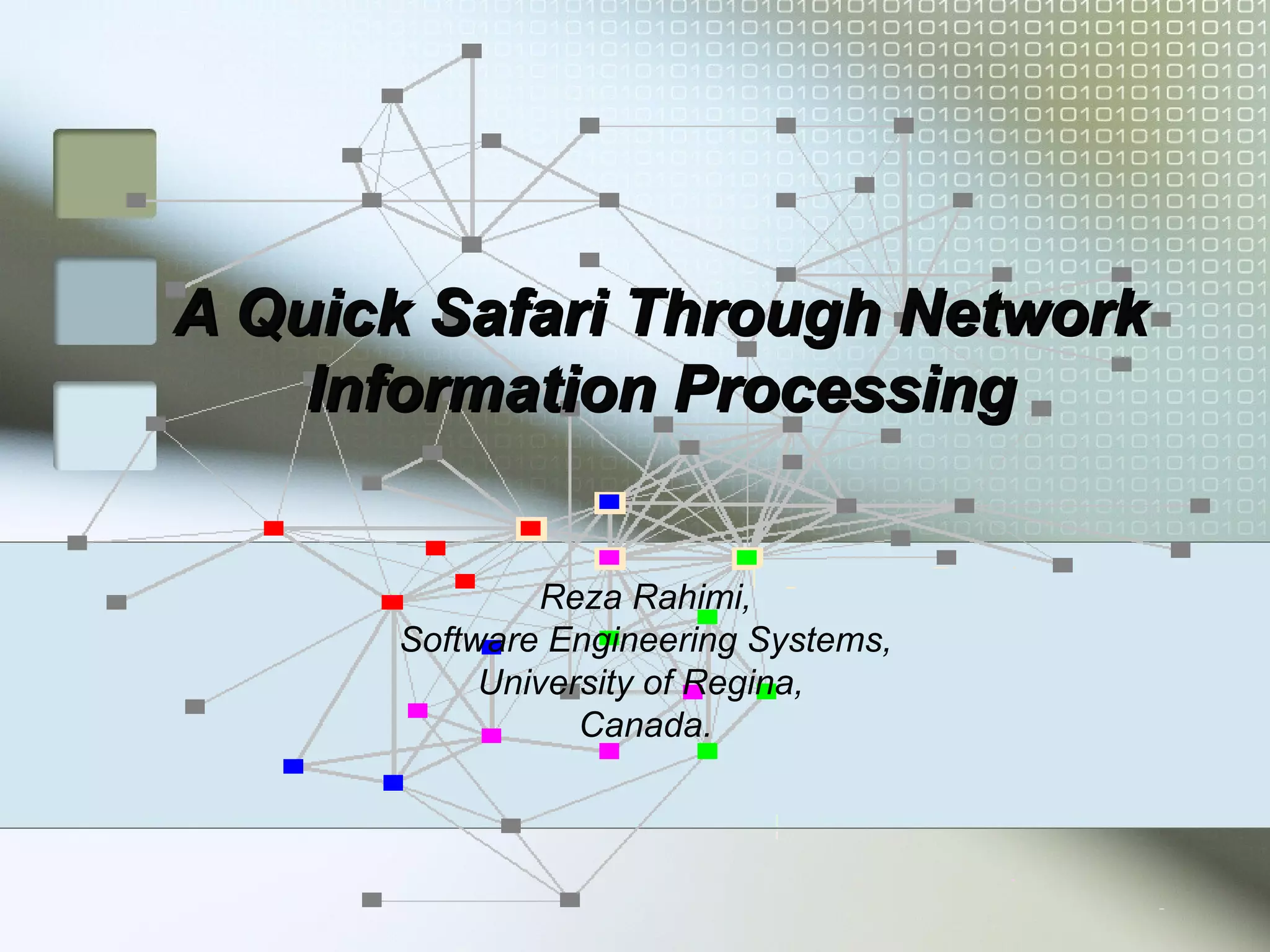 Network Information Processing | PPT