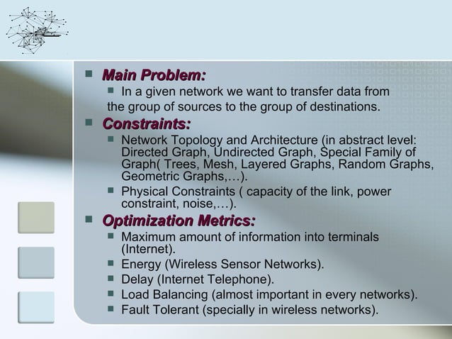Network Information Processing | PPT