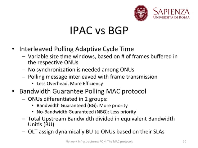 Passive Optical Networks The Mac Protocols Ppt
