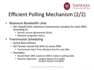Passive Optical Networks: The MAC protocols | PPT