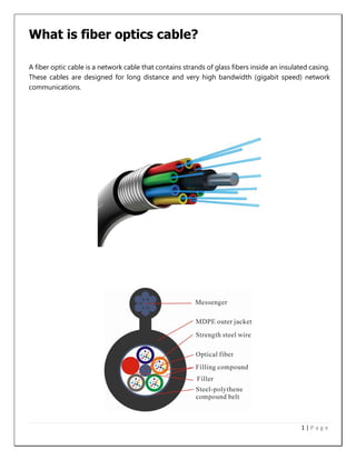 Fiber optic cables | PDF