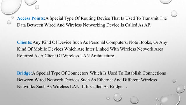 WLAN of networking.ppt