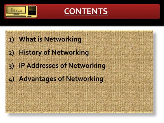 Networking | PPTX