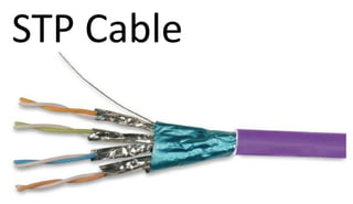 Networking - UTP and STP Cable - Straight and Crossover - By Mark John ...