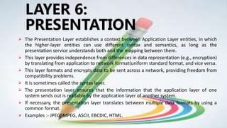 Networking (osi model) | PPT