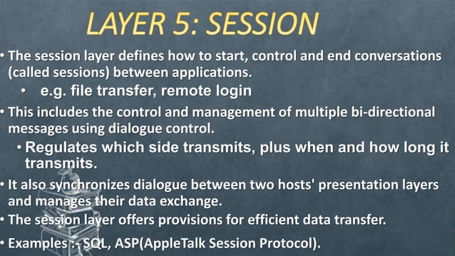 Networking (osi model) | PPT