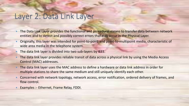 Networking (osi model) | PPT