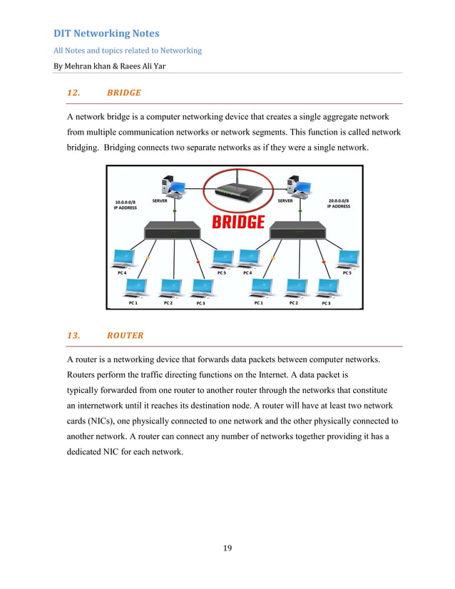 Networking Notes For DIT Part 1 | PDF | Internet | Computing