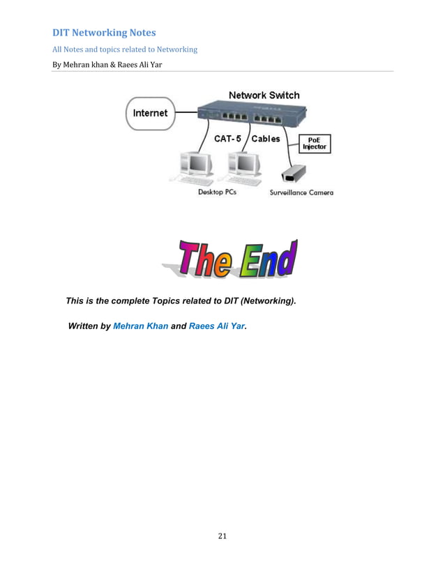 Networking Notes For DIT Part 1 | PDF | Internet | Computing