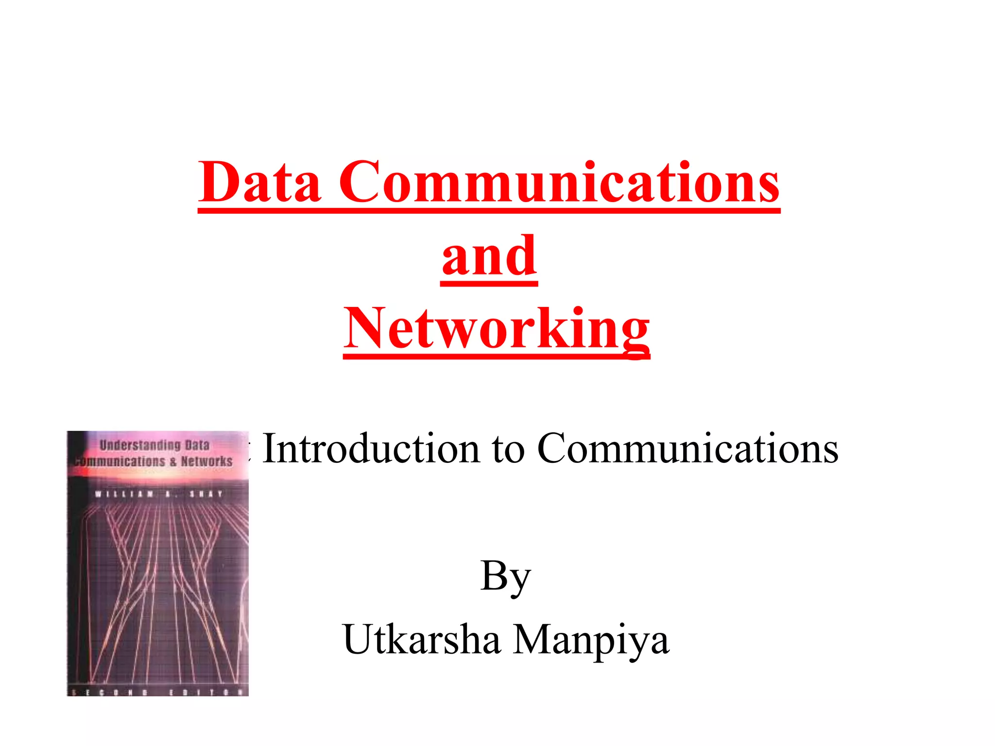 Data Communication and Networking | PPT