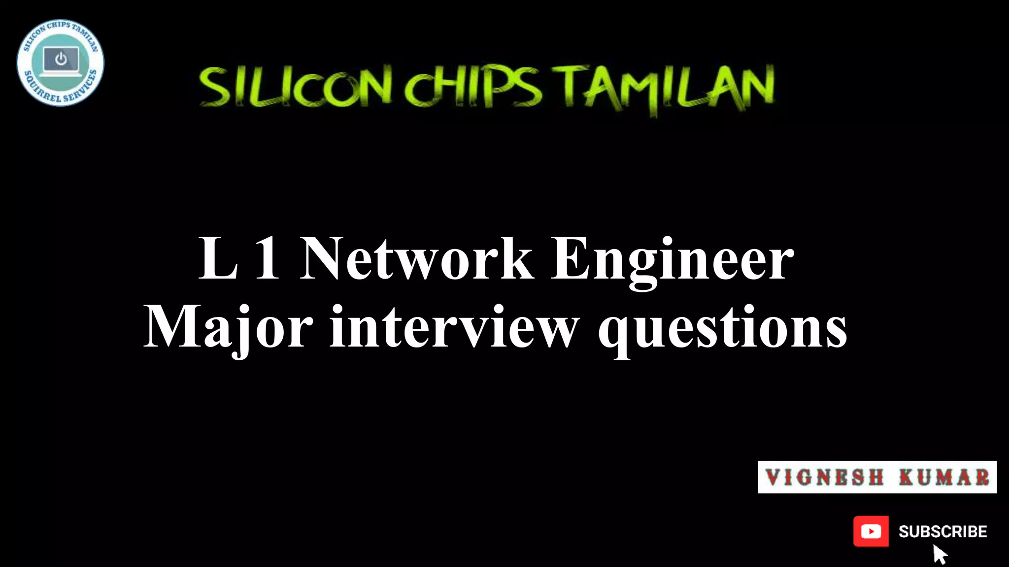 Network Engineer Interview Guide | PPT