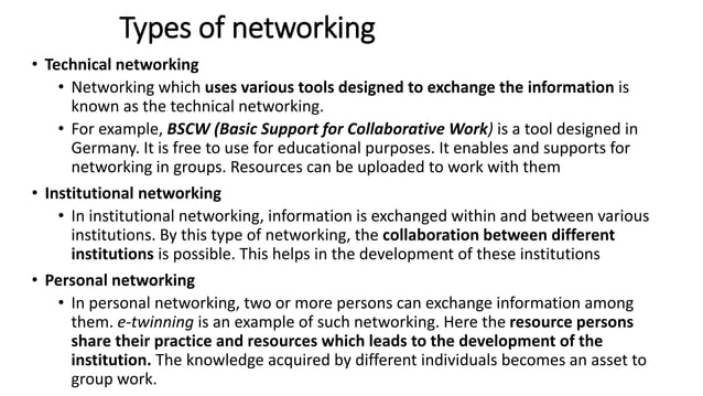 Networking in computers and network topology | PPT