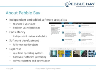 Adding Support for Networking and Web Technologies to an Embedded ...