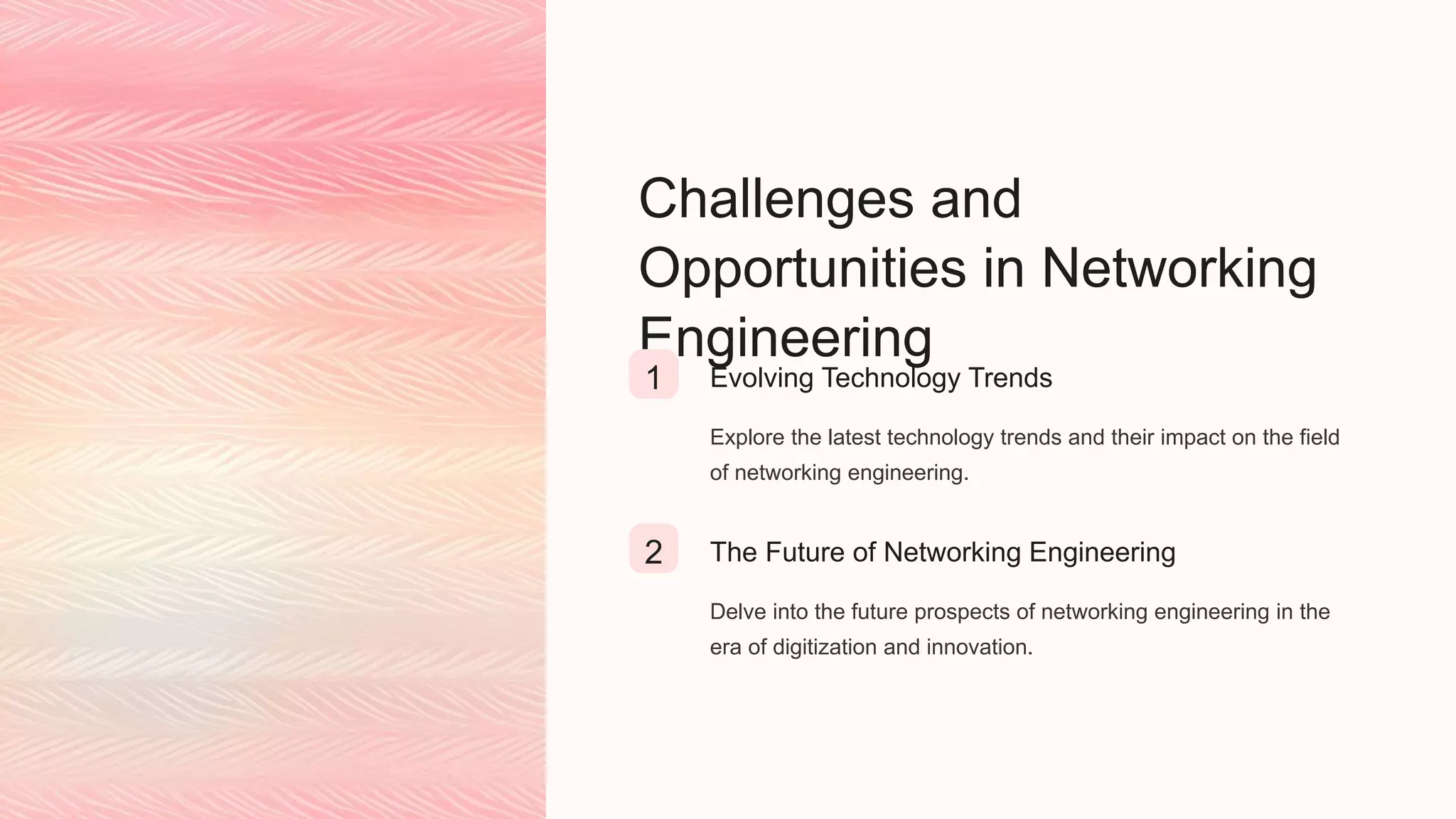 Networking Engineering Job Pptx