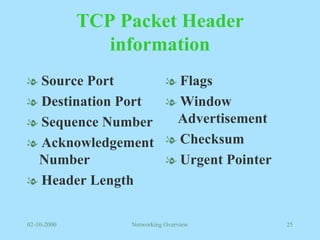 Networking Overview | PPT