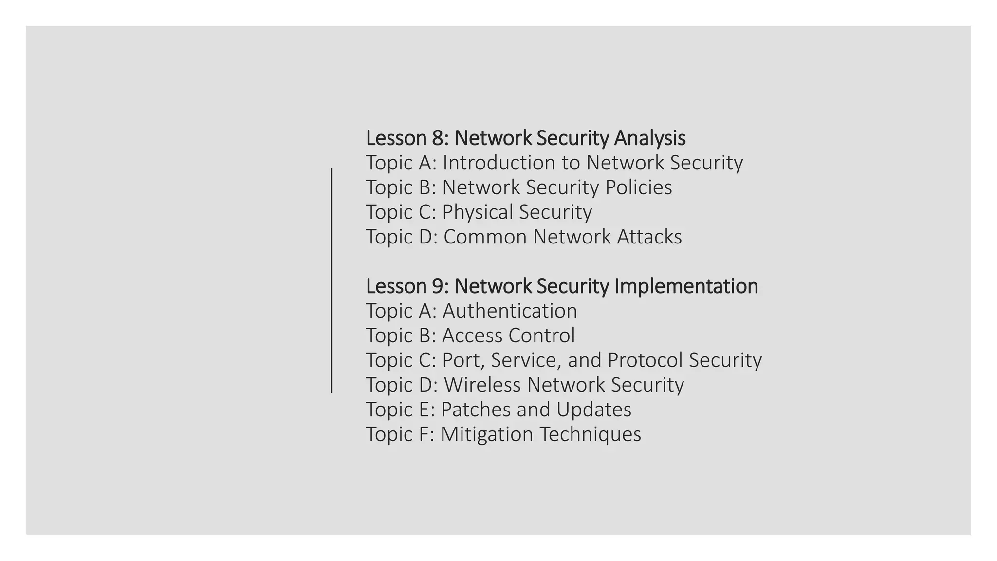 CompTIA Network+ Training Courses | PPTX