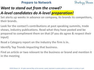 Networking Preparation | PPT