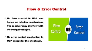 A Comparative Study of TCP & UDP Protocols | PPTX