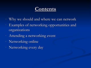 Networking 101 | PPT | Resume Writing and Advice | Job Search