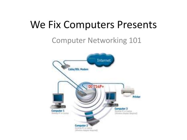 Networking 101 | PPTX | Internet | Computing