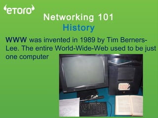 Networking 101 english | PPT | Internet | Computing