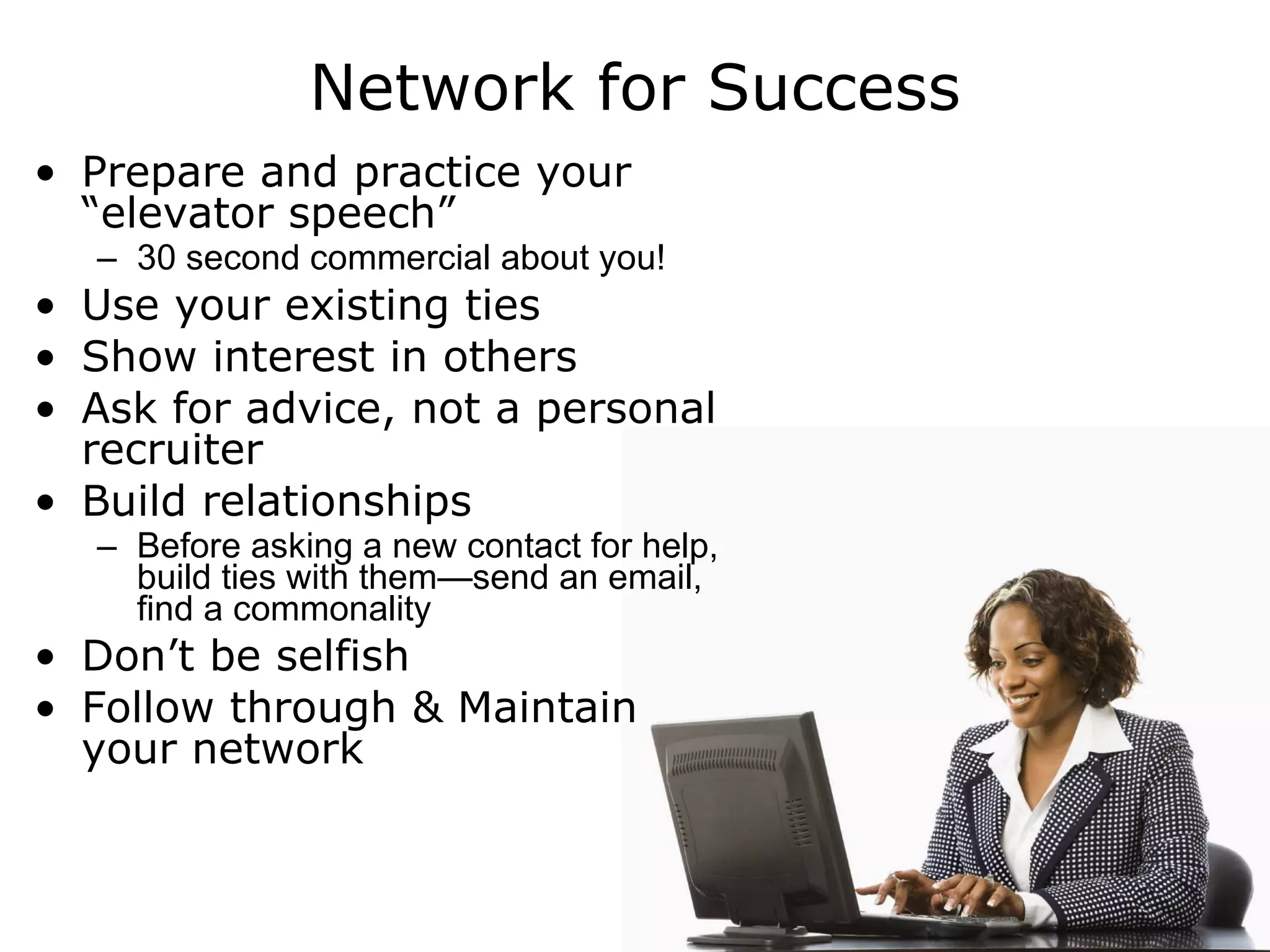 Networking 101 Slideshare | PPT