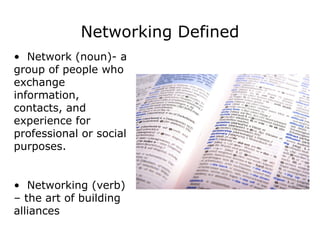 Networking 101 Slideshare | PPT