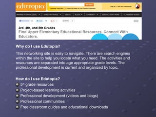 Networking 21st century classroom edld 5362 week 2 assignment | PPT ...