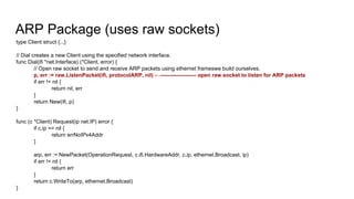 Networking and Go: An Epic Journey | PPT