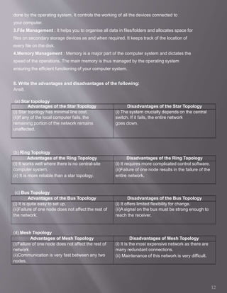 Concept of Networking and Operating System. | PPTX