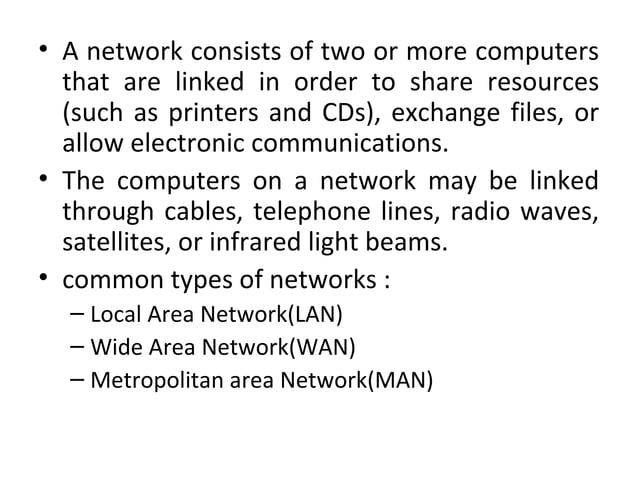 Networking and socket | PPT