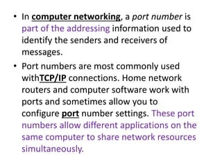 Networking and socket | PPT