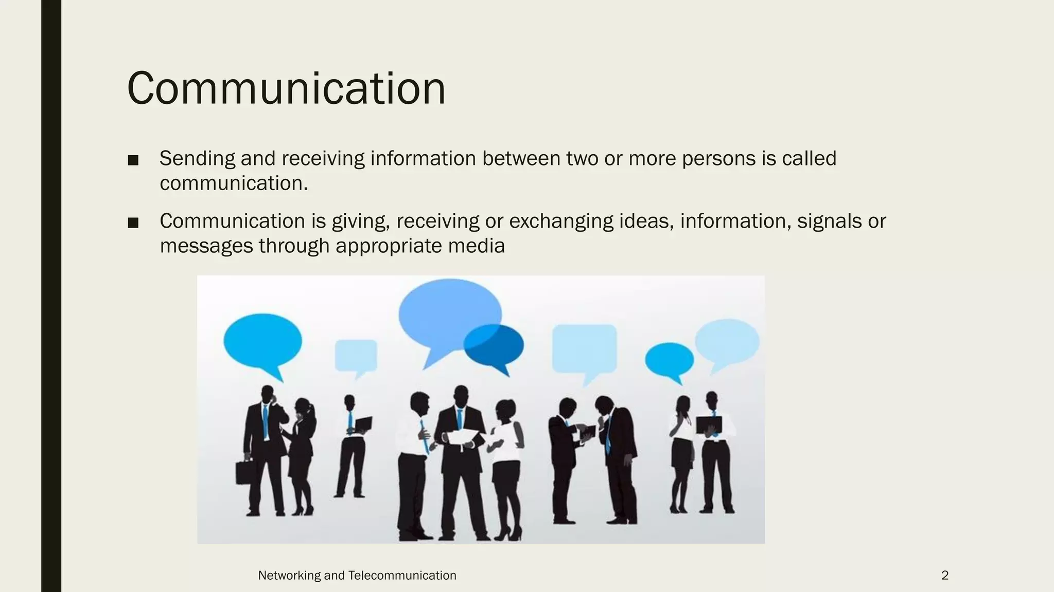 Networking and telecommunication | PDF