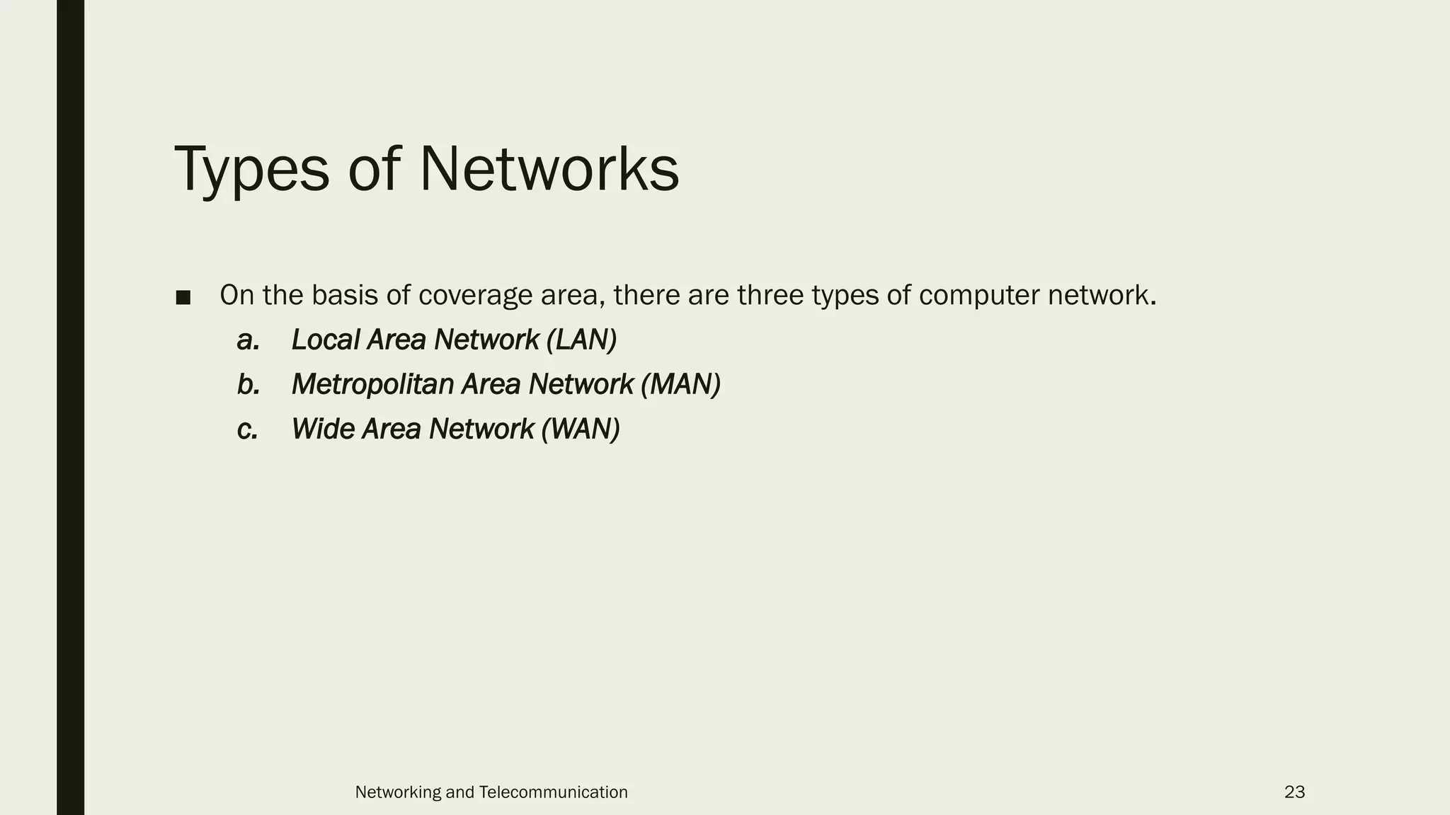 Networking and telecommunication | PDF