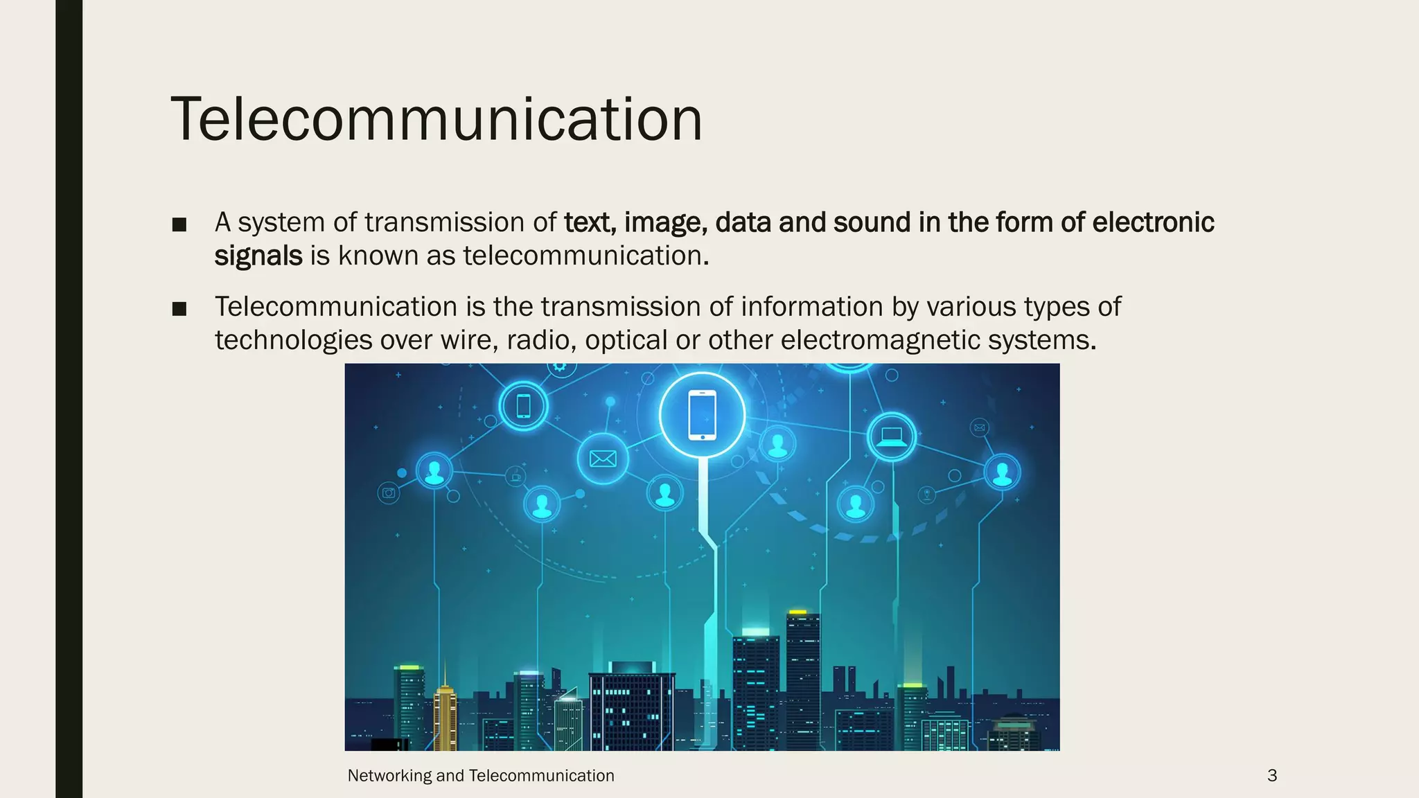 Networking and telecommunication | PDF