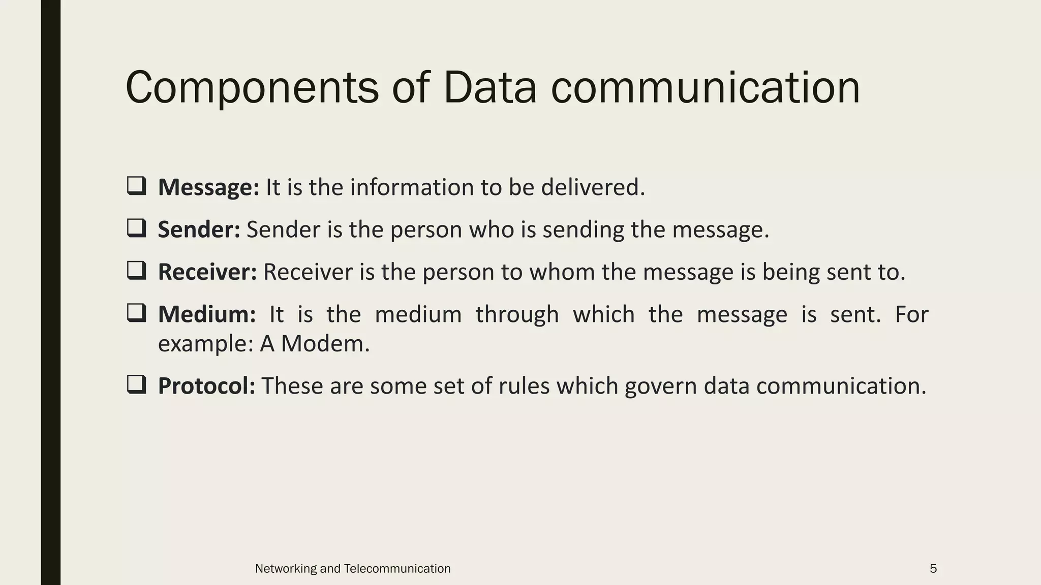 Networking and telecommunication | PDF