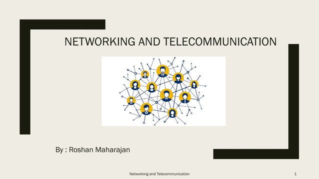Networking and telecommunication | PDF