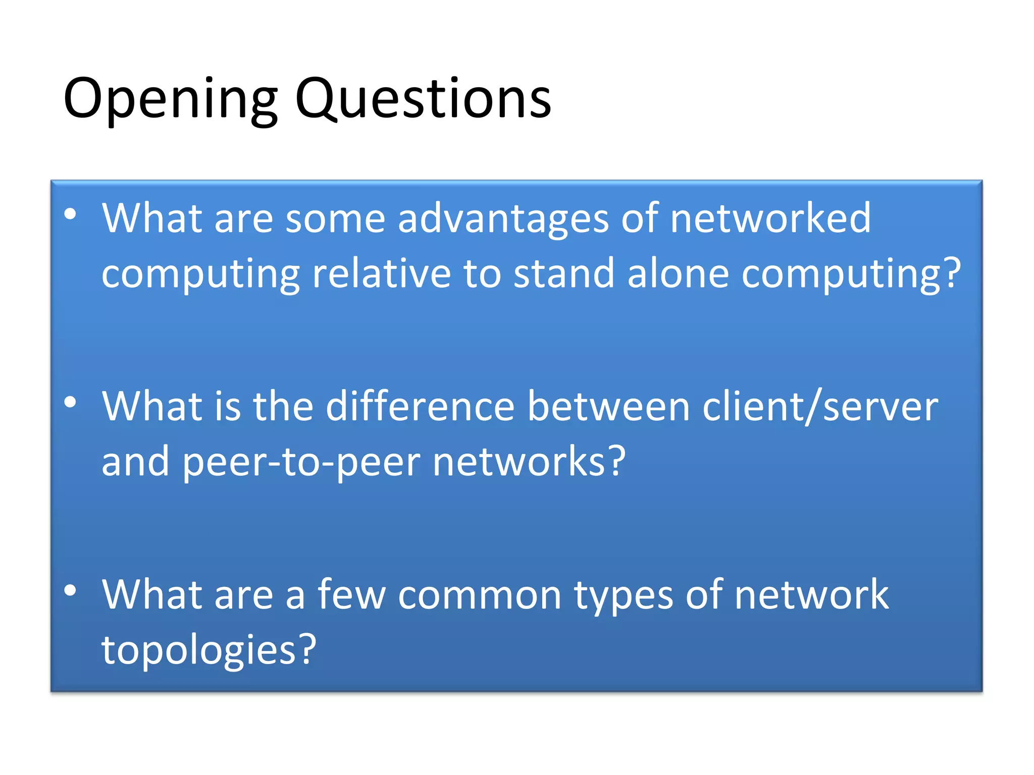 Networking And Telecommunications | PPT