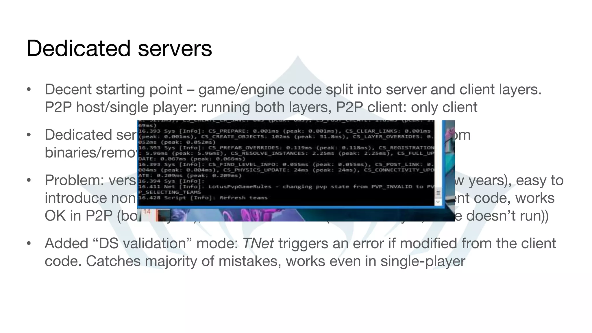 Networking Architecture of Warframe | PPTX