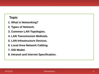 Networking Basic.pdf | Computer Networking | Computing